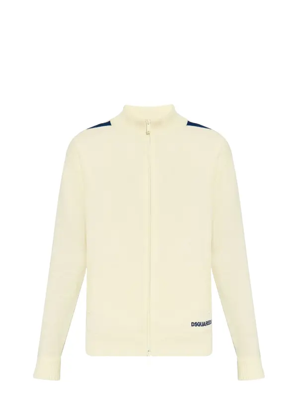 Dsquared2 Zip-up Sweatshirt - Neutrals