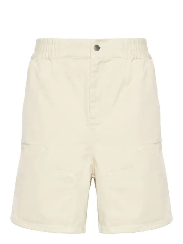 3.PARADIS Stud-embellished Bermuda Shorts - Neutrals