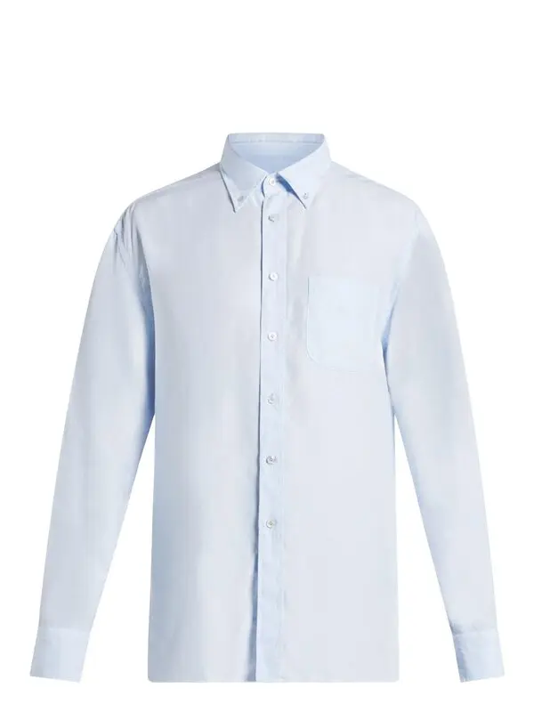 TOM FORD Long-sleeve Shirt - Blue