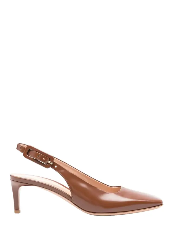 GIANVITO ROSSI 60mm Ric Pumps - Brown
