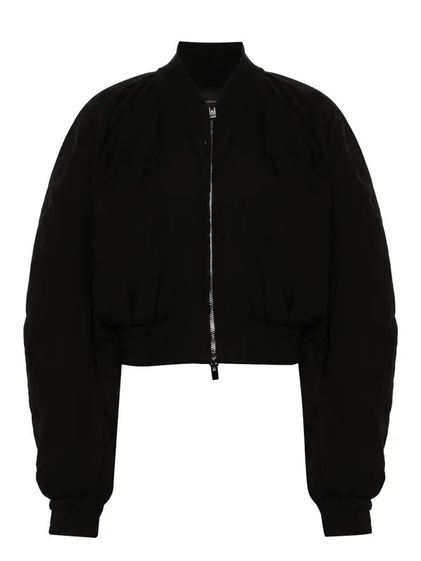 Andamane Padded Bomber Jacket - Black
