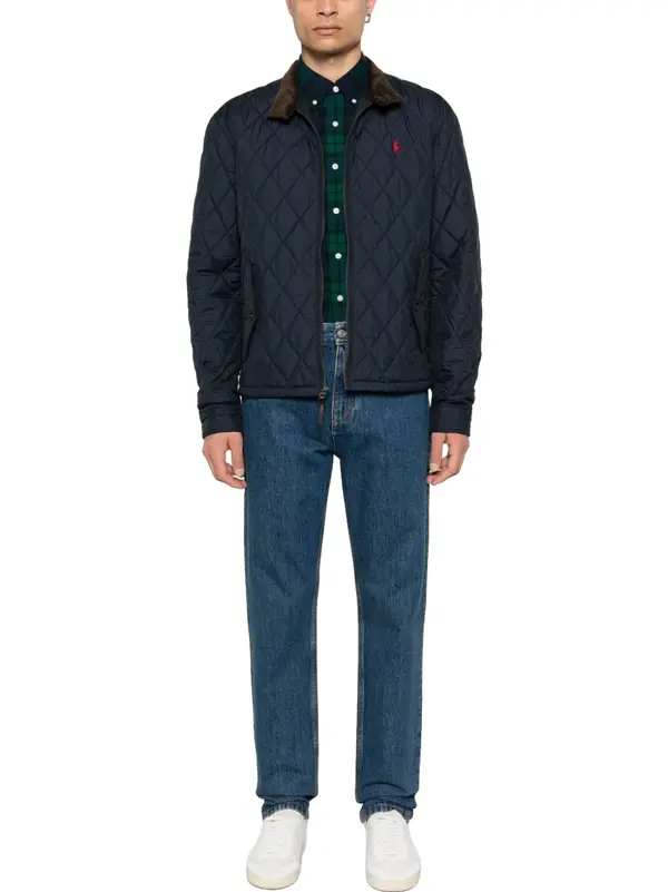 Polo Ralph Lauren Diamond-quilted Jacket - Blue