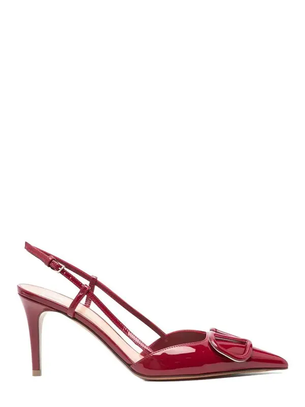 Valentino Garavani Vlogo Signature Pumps - Red