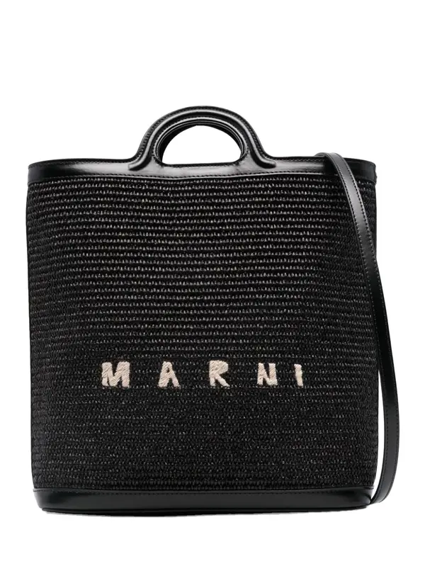 Marni Tropicalia Tote Bag - Black