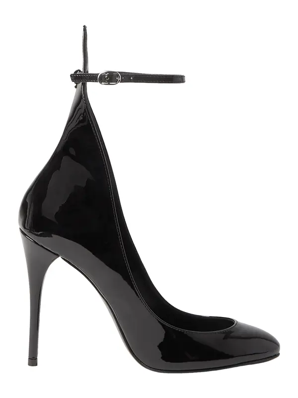 Alaïa 90 Patent-leather Pumps - Black