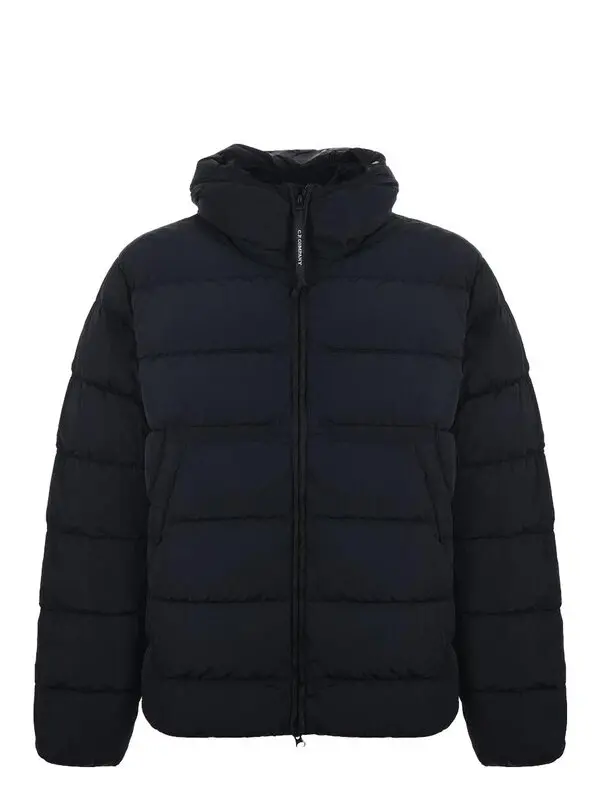 C.P. COMPANY Chrome-r Nylon Down Jacket - Blue