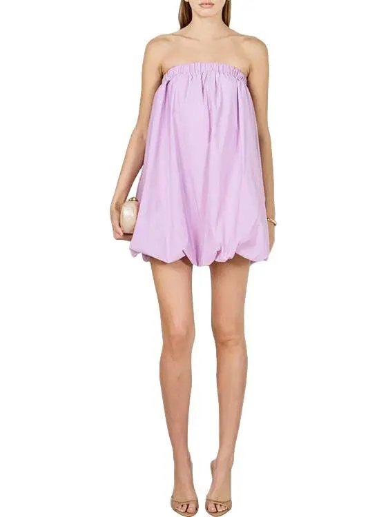 Endless Rose Strapless Mini Dress - Lilac
