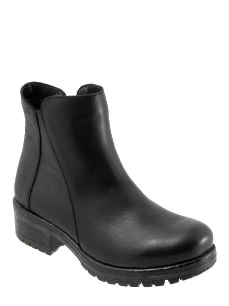 BUENO Fae Leather Bootie - Black