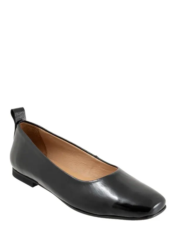BUENO Elizabeth Flat - Black Patent