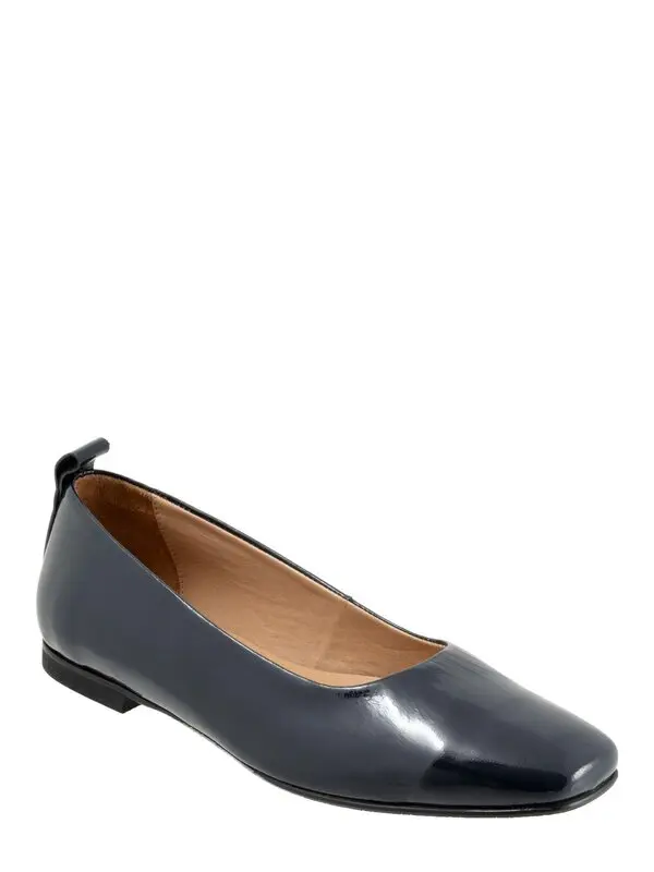 BUENO Elizabeth Flat - Navy Patent