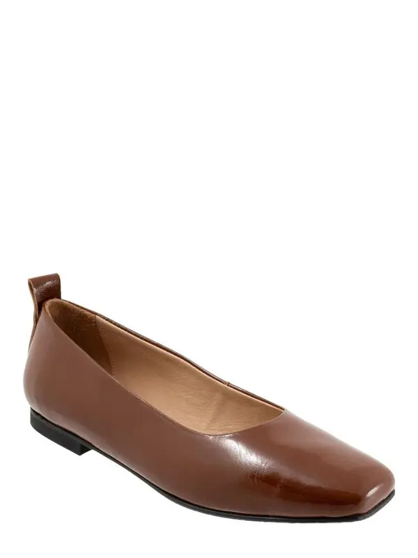 BUENO Elizabeth Flat - Walnut Patent
