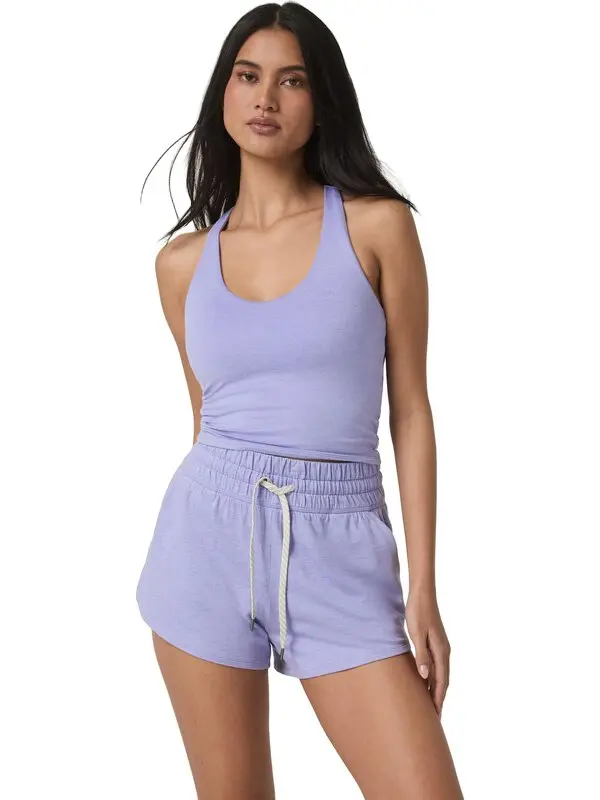 Vuori Halo Performance Crop Top 2.0 - Hyacinth Heather