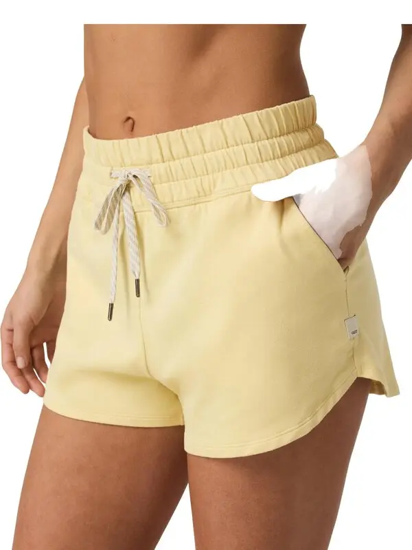 Vuori Halo Performance Short 2.0 - Lemon Snap Heather