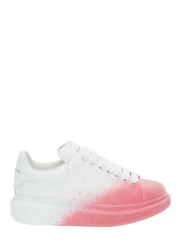 Alexander McQueen Oversized Sneakers - White/pink