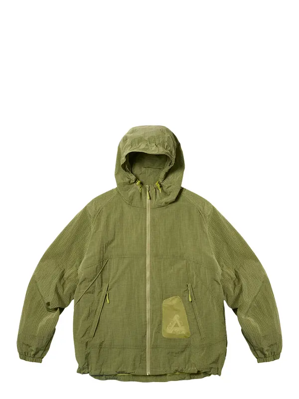 PALACE Y-ripstop Shell Jacket - Green