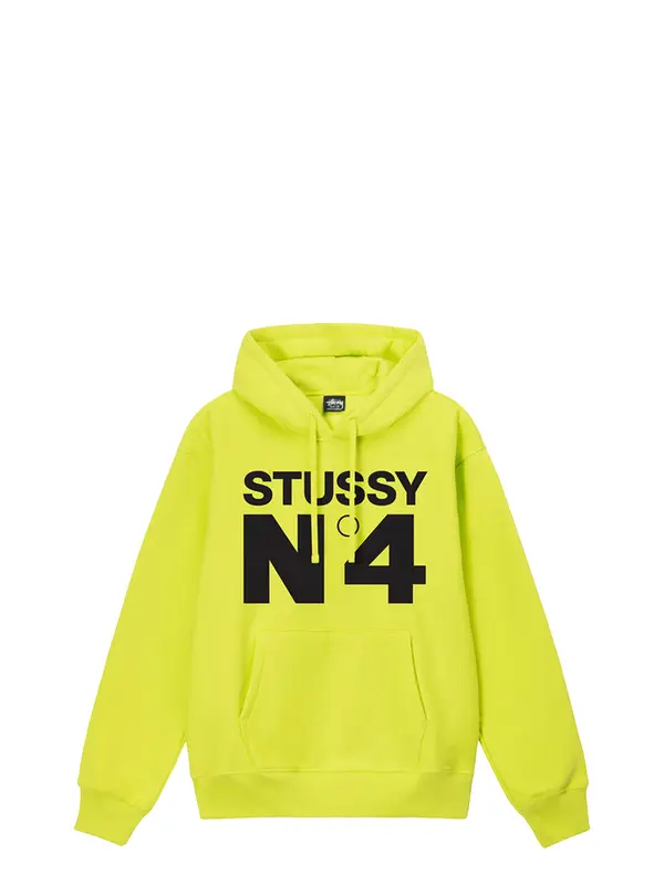 StÜssy No.4 Hooded Sweatshirt - Green