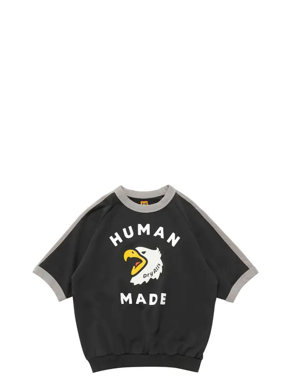 HUMAN MADE Short-sleeve Sweatshirt - Black