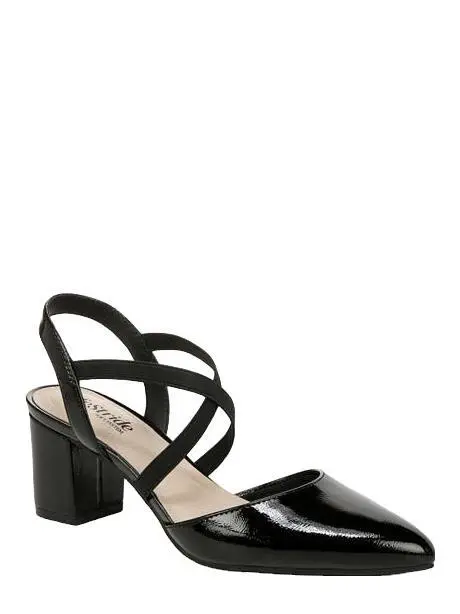 LIFESTRIDE April Slingback Pumps - Black