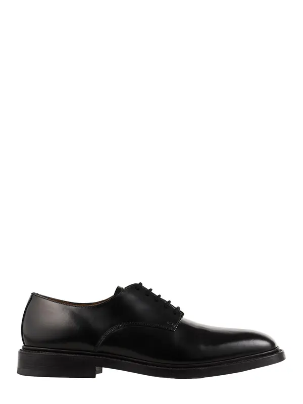 Sandro Patent Leather Loafers - Black