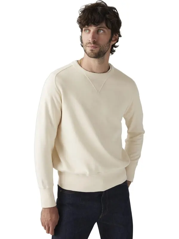 LEVI'S Bay Meadows Crewneck Sweatshirt - Sunny Cream