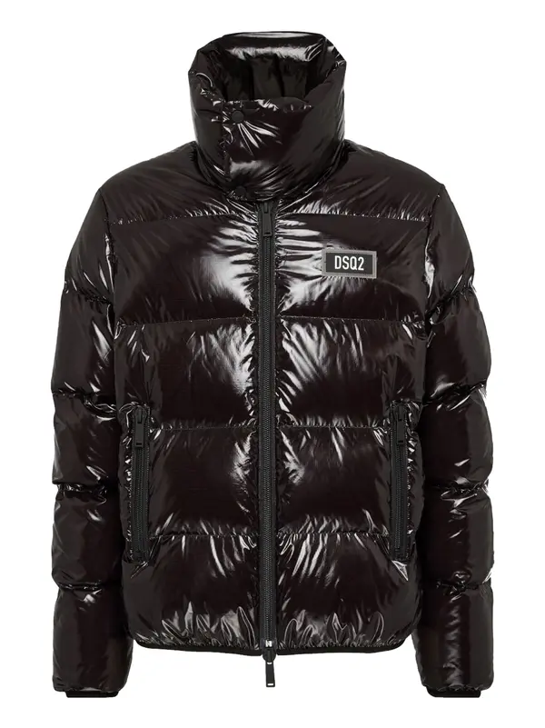 Dsquared2 Logo-patch Padded Jacket - Black