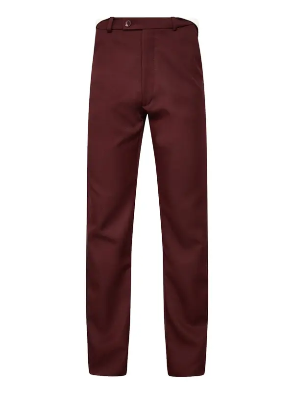 Martine Rose Straight-leg Tailored Trousers - Red
