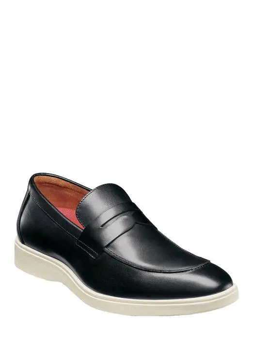 STACY ADAMS Spencer Penny Loafer - Black