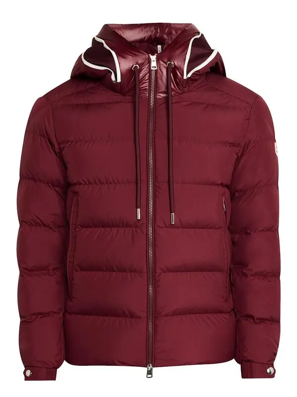 Moncler Cardere Puffer Jacket - Medium Red