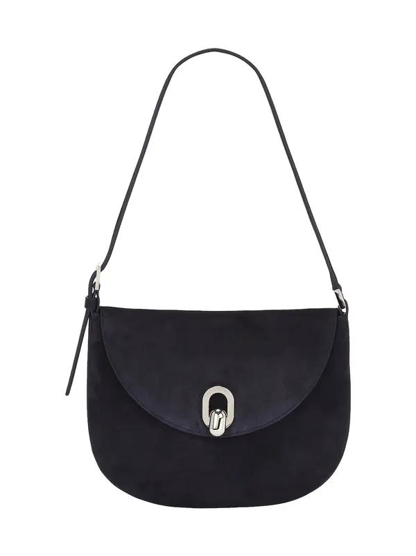 Savette The Small Tondo Hobo Bag - Navy