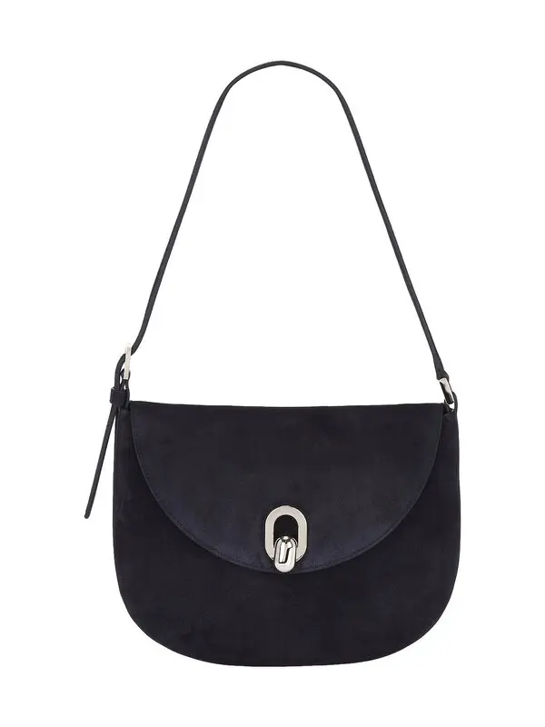 Savette The Small Tondo Hobo Bag - Navy