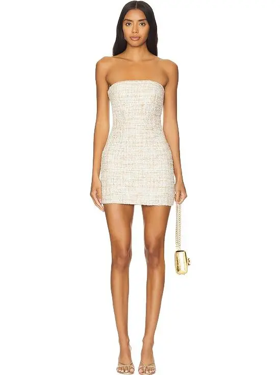 Superdown Nanea Strapless Dress - Cream