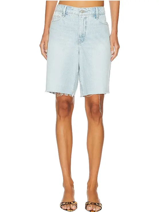 Good American Bermuda Denim Shorts - Indigo473