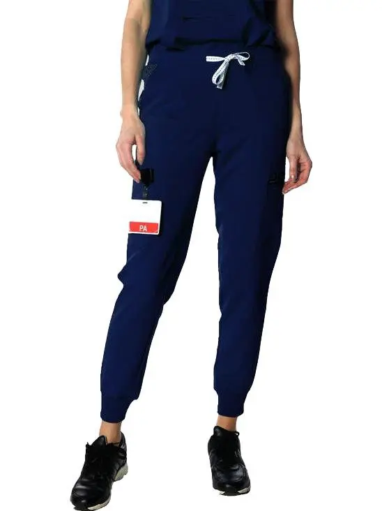 MEMBERS ONLY Valencia Jogger Scrub Pants - Navy