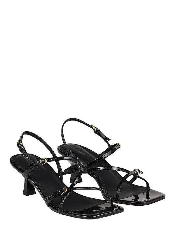Sandro Juddy Strappy Sandals - Black