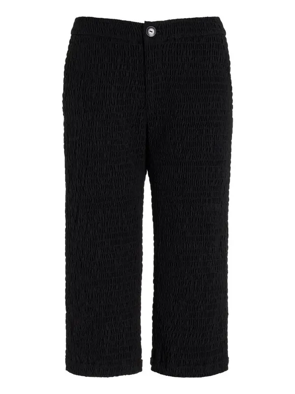 MARLIES GRACE Suiting Capri Pants - Black