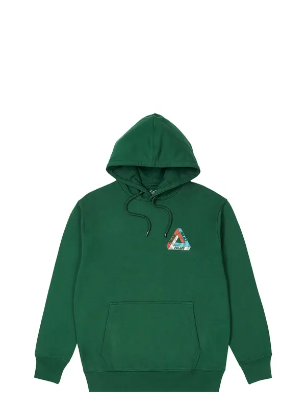 PALACE Swirl Tri-ferg Hood - Green