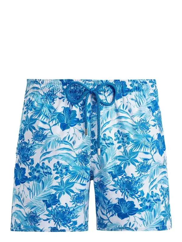 Vilebrequin Printed Swim Short - White