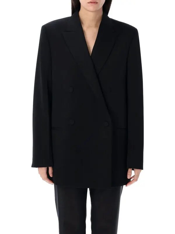 JIL SANDER Jackets - Black
