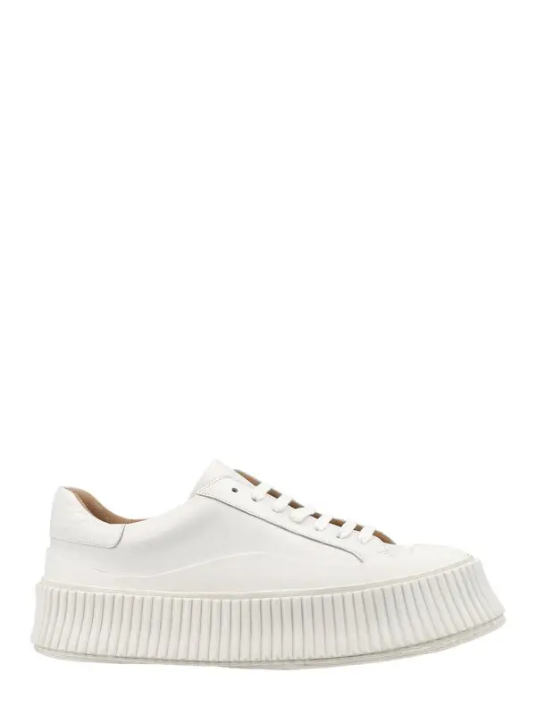 JIL SANDER Leather Sneakers - Neve