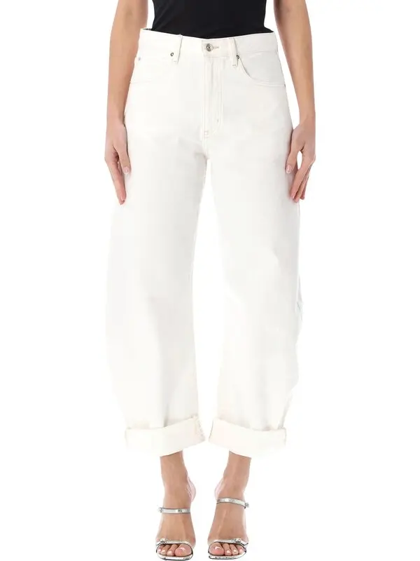 FRAME The Bubble Jeans - White