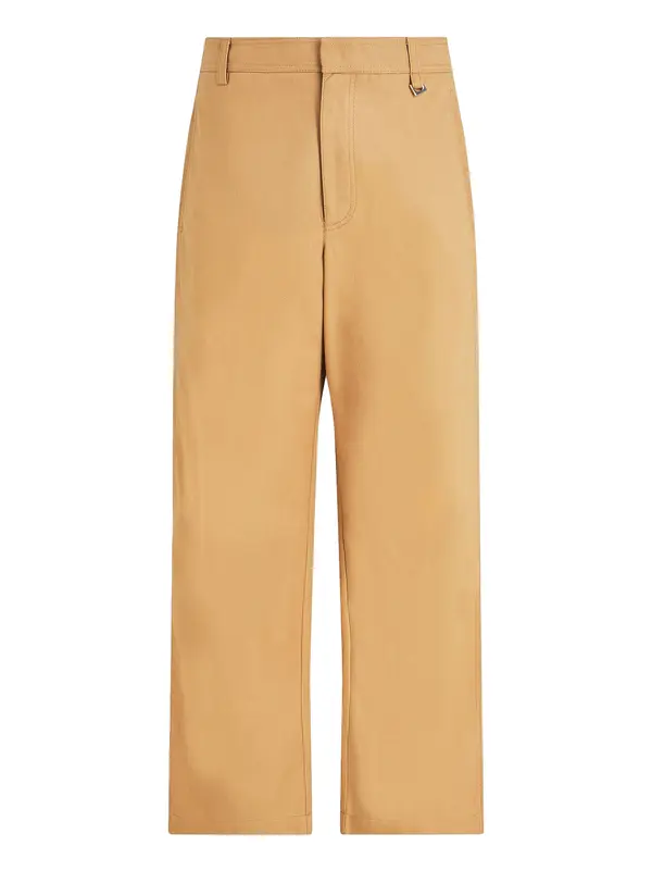 Jacquemus Banho Cotton-canvas Pants - Sand