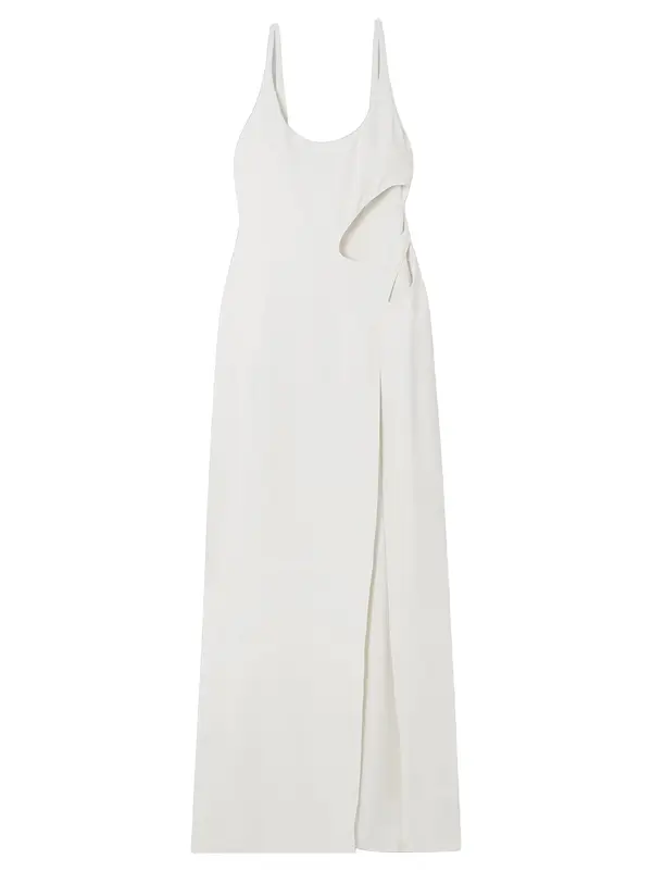 ET OCHS Rowena Cutout Cady Gown - Ivory