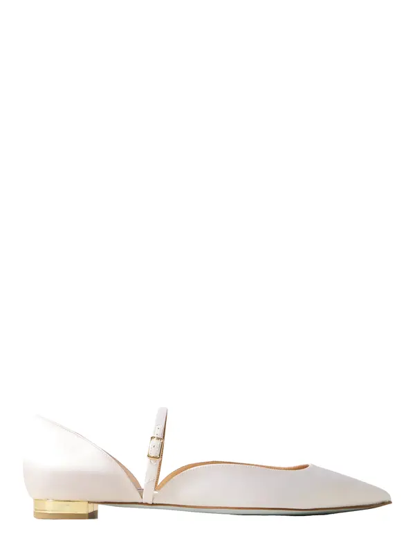 AQUAZZURA Bellezza Ballet Flats - White