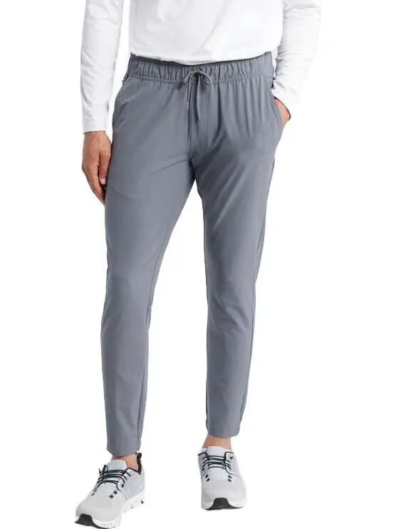 Travis Mathew 2.0 Travel Pants - Grey Pinstripe