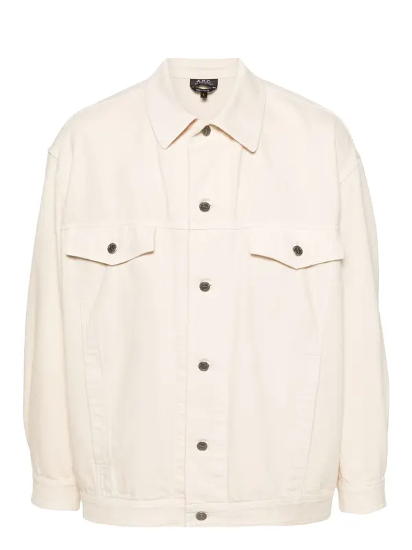 A.p.c. Elvis Shirt Jacket - Neutrals