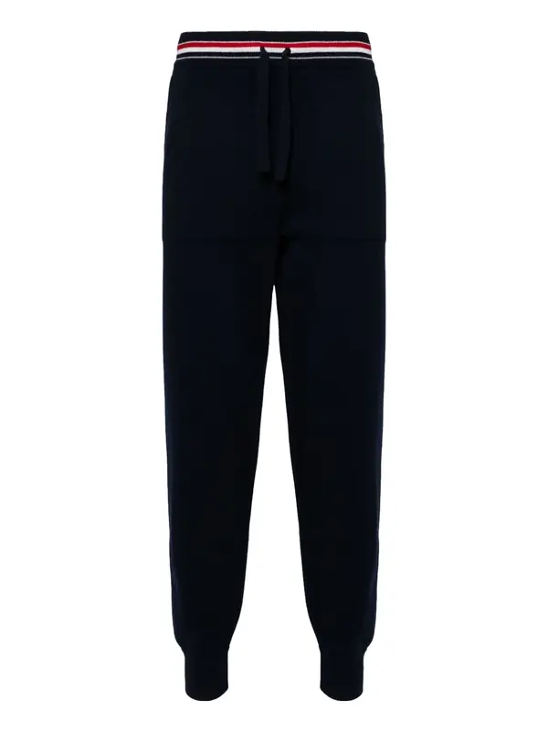 Thom Browne Rwb Stripe Track Pants - Blue