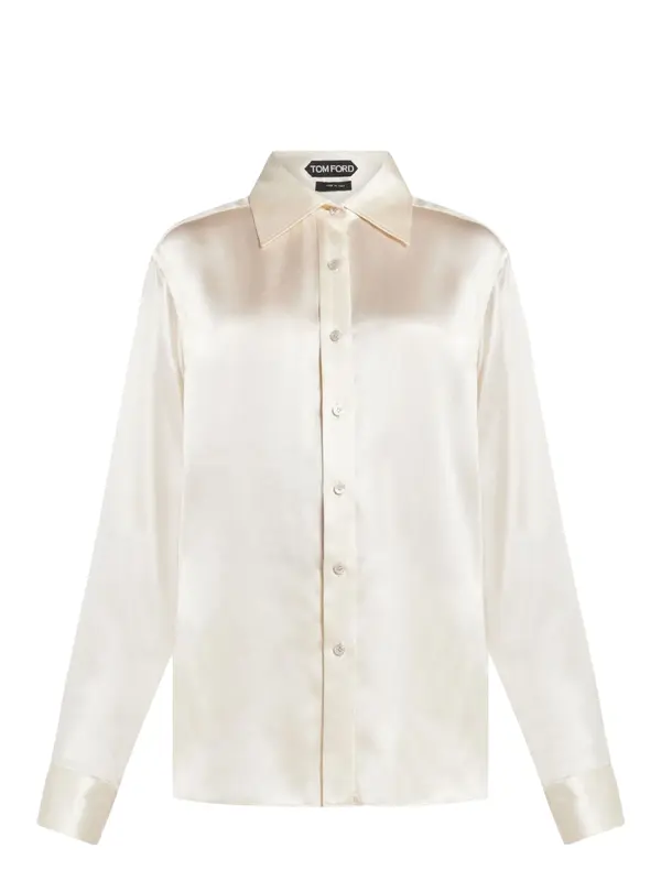 TOM FORD Silk Shirt - Neutrals