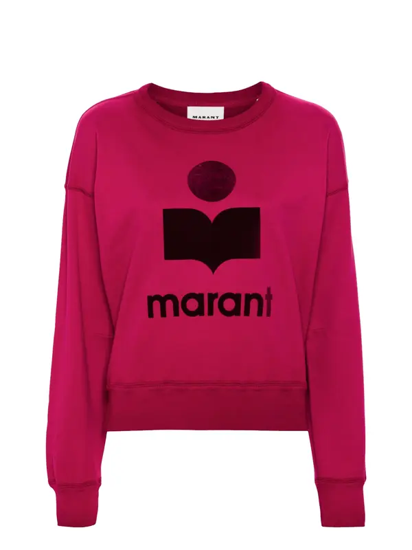 MARANT ETOILE Mobyli Logo Sweatshirt - Pink