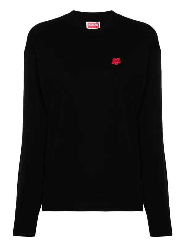 Kenzo Boke Flower Jumper - Black