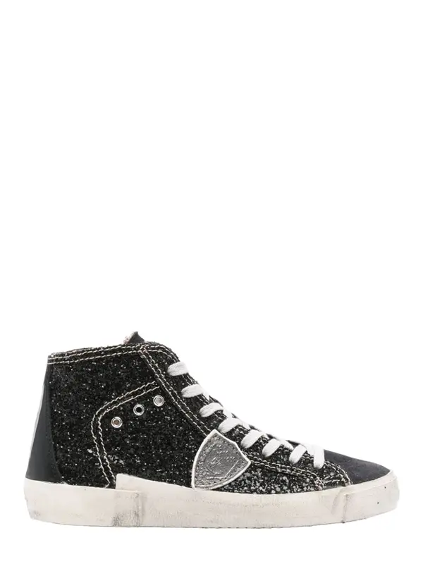 Philippe Model Prsx High Top Sneakers - Black